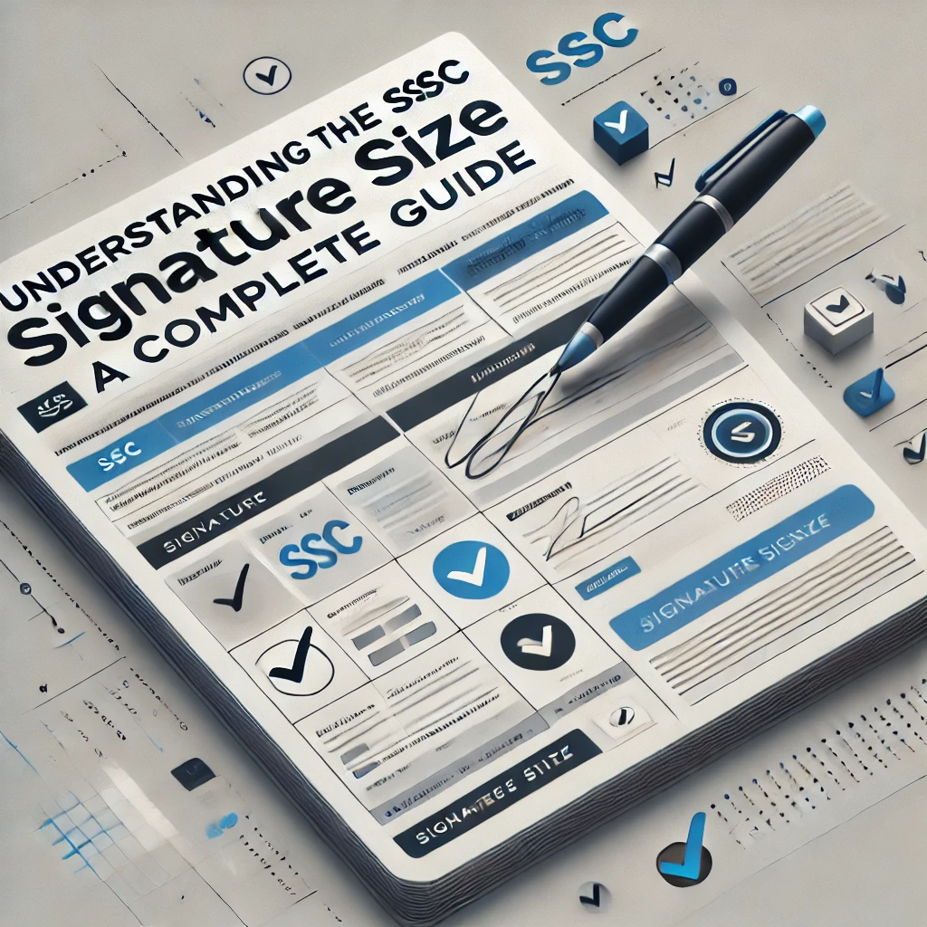 Understanding the SSC Signature Size: A Complete Guide - WpLov Understanding the SSC Signature Size: A Complete Guide - WpLov